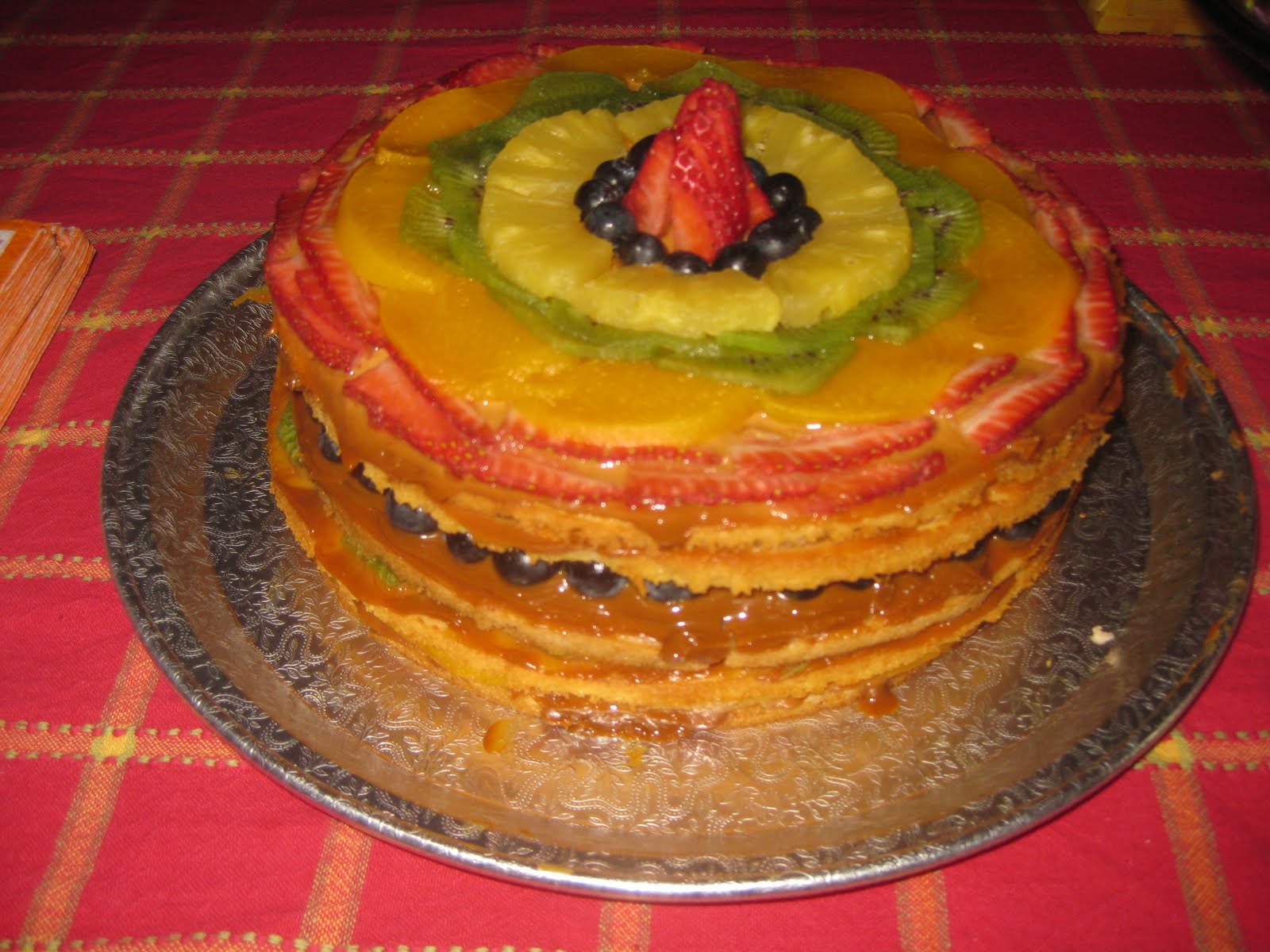 Palla Cucina: Denise's Dulce de Leche Fruit Cake