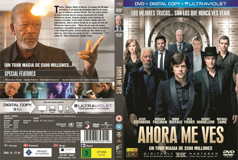 ESTRENOS EN BLU RAY: AHORA ME VES