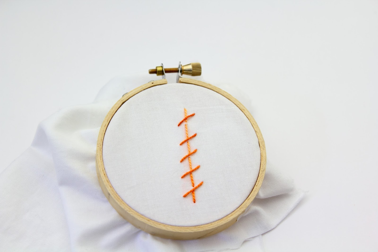 big B: Ship's Ladder Stitch