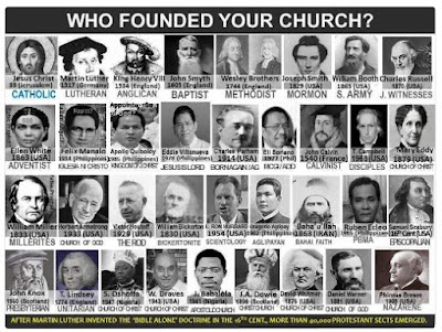 John Barrys Blog: The Catholic Church-ONLY Church founded by Jesus Christ