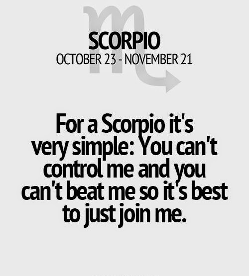 Scorpio Poems Quotes