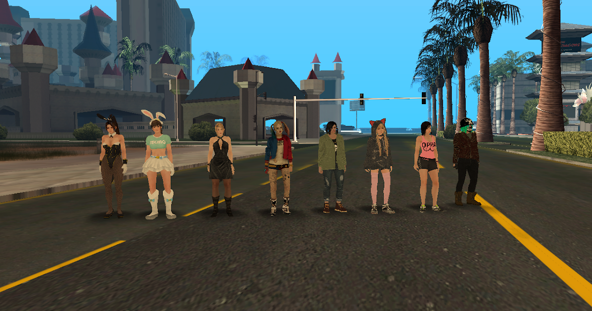 BRASIL MODS : Pack skins femininas mta