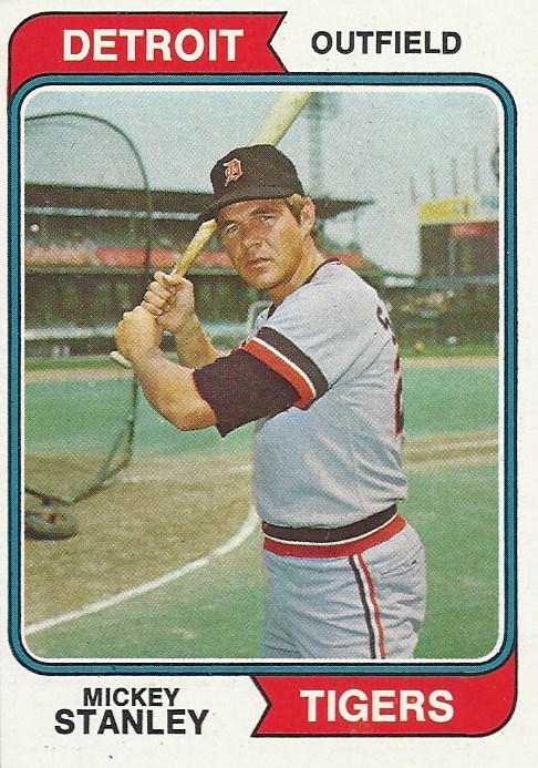 1974 Topps - Pennant Fever: #530 - Mickey Stanley