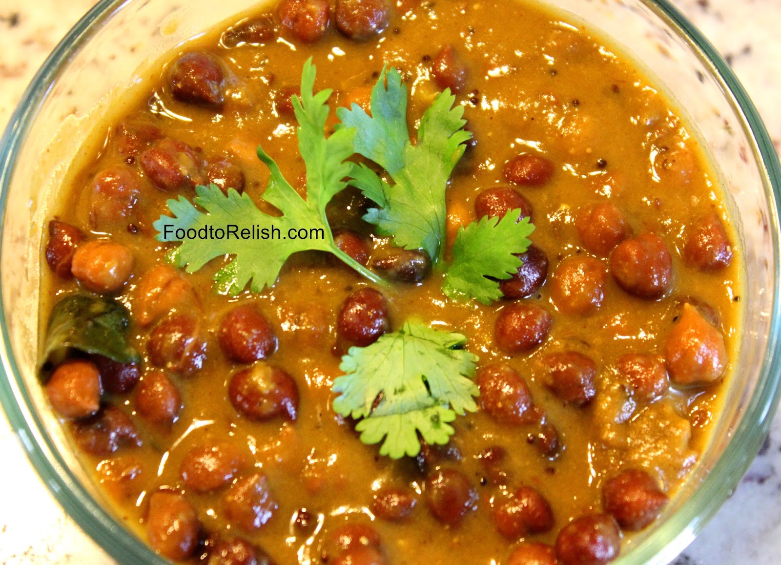 Black Chickpeas Curry/ Kala Channa Subzi