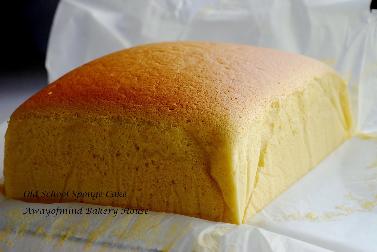 Awayofmind Bakery House: Old School Sponge Cake (Gochabi) 古早味鸡蛋糕 ...