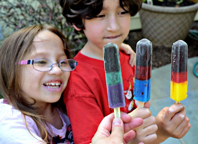 Sugar Swings! Serve Some: These Avengers Popsicles are so fun!