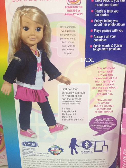 Living A Doll's Life : *REVIEW* My Friend Cayla, Talking Doll