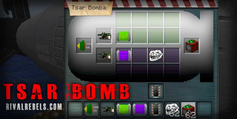 Minecraft Tsar Bomb mod Bouncy! - All About MineCraft
