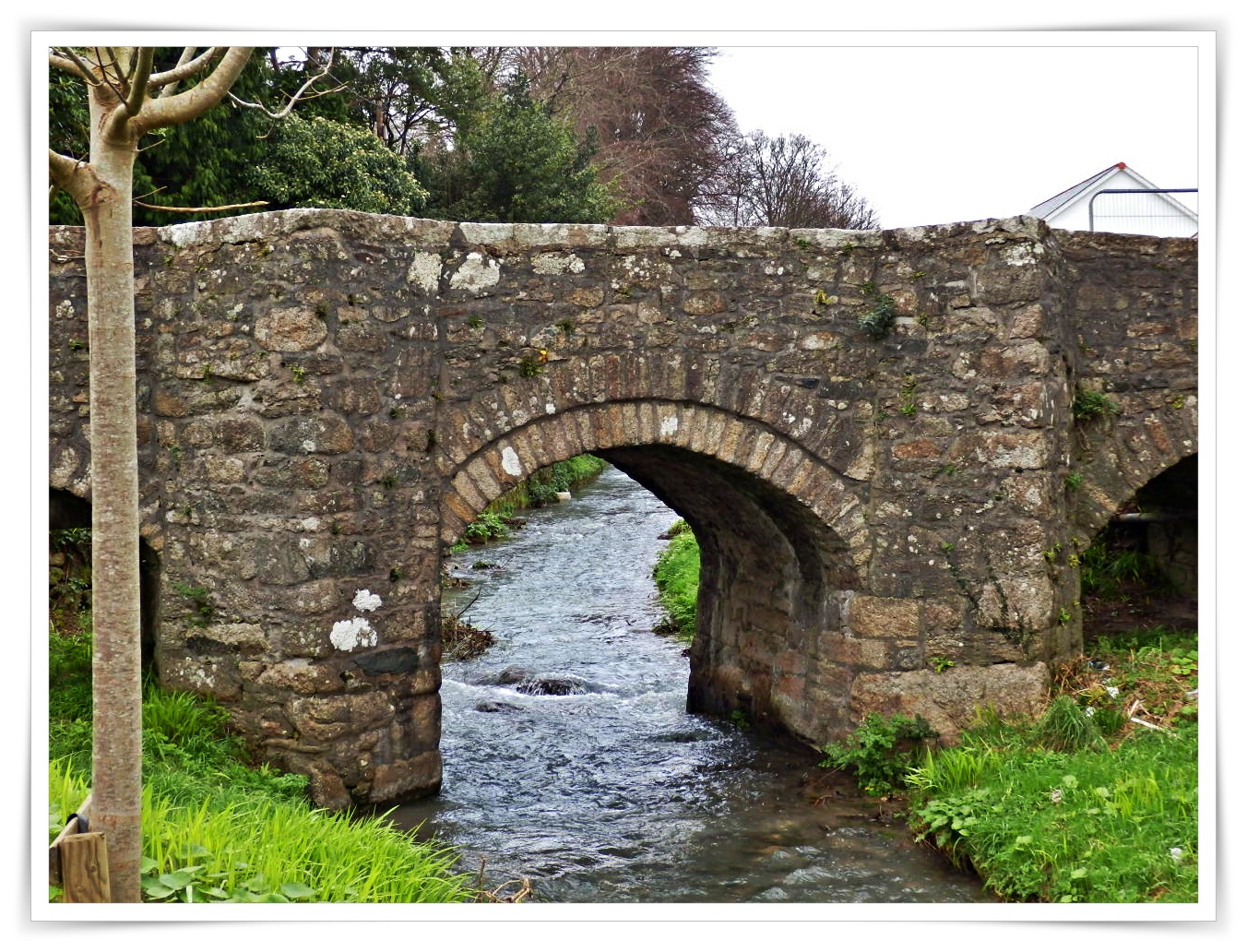 Mike's Cornwall: THE 500 PLUS YEAR OLD BRIDGE, ST.AUSTELL, CORNWALL