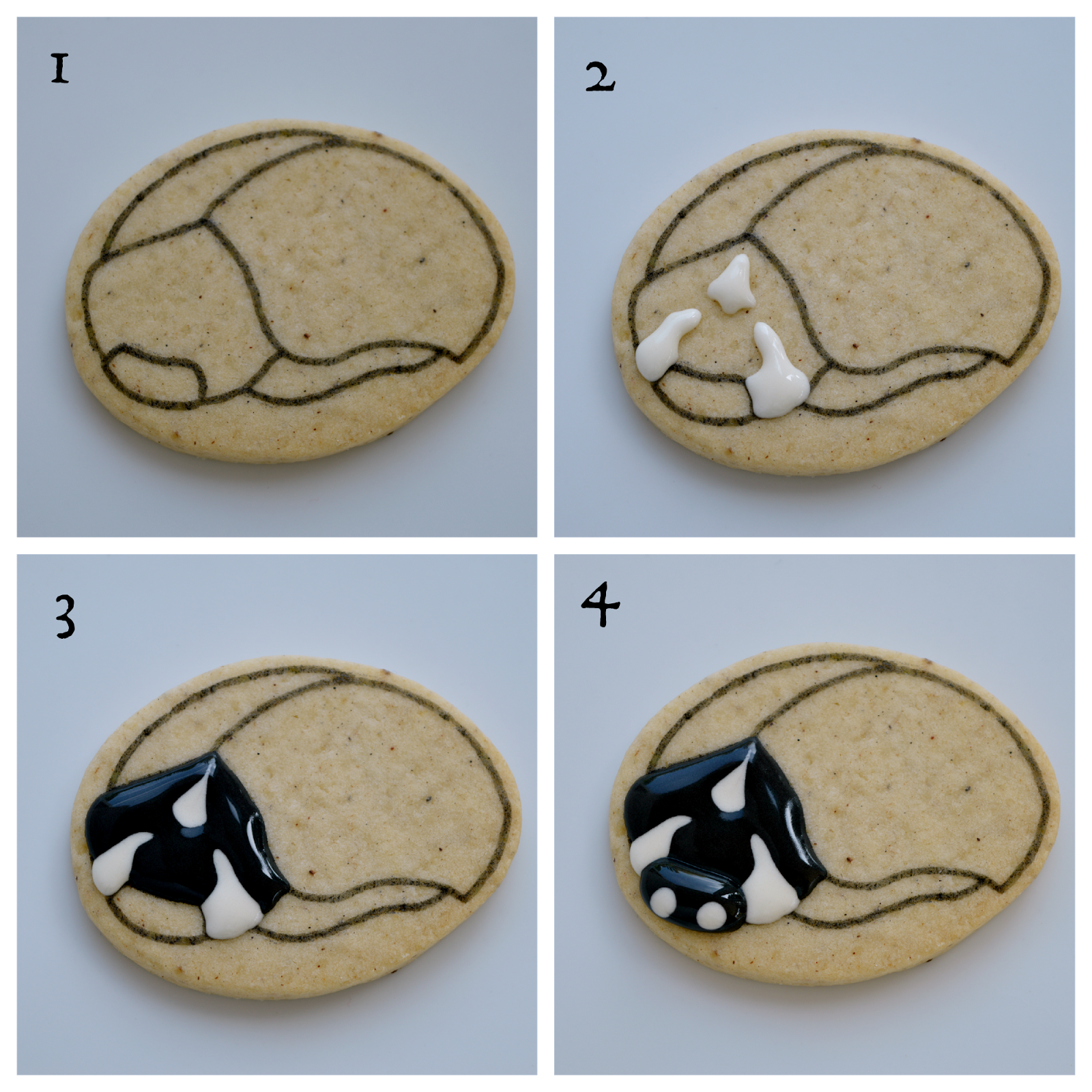 Honeycat Cookies: Ladybird Ladybug, a Cookie Tutorial and Video!