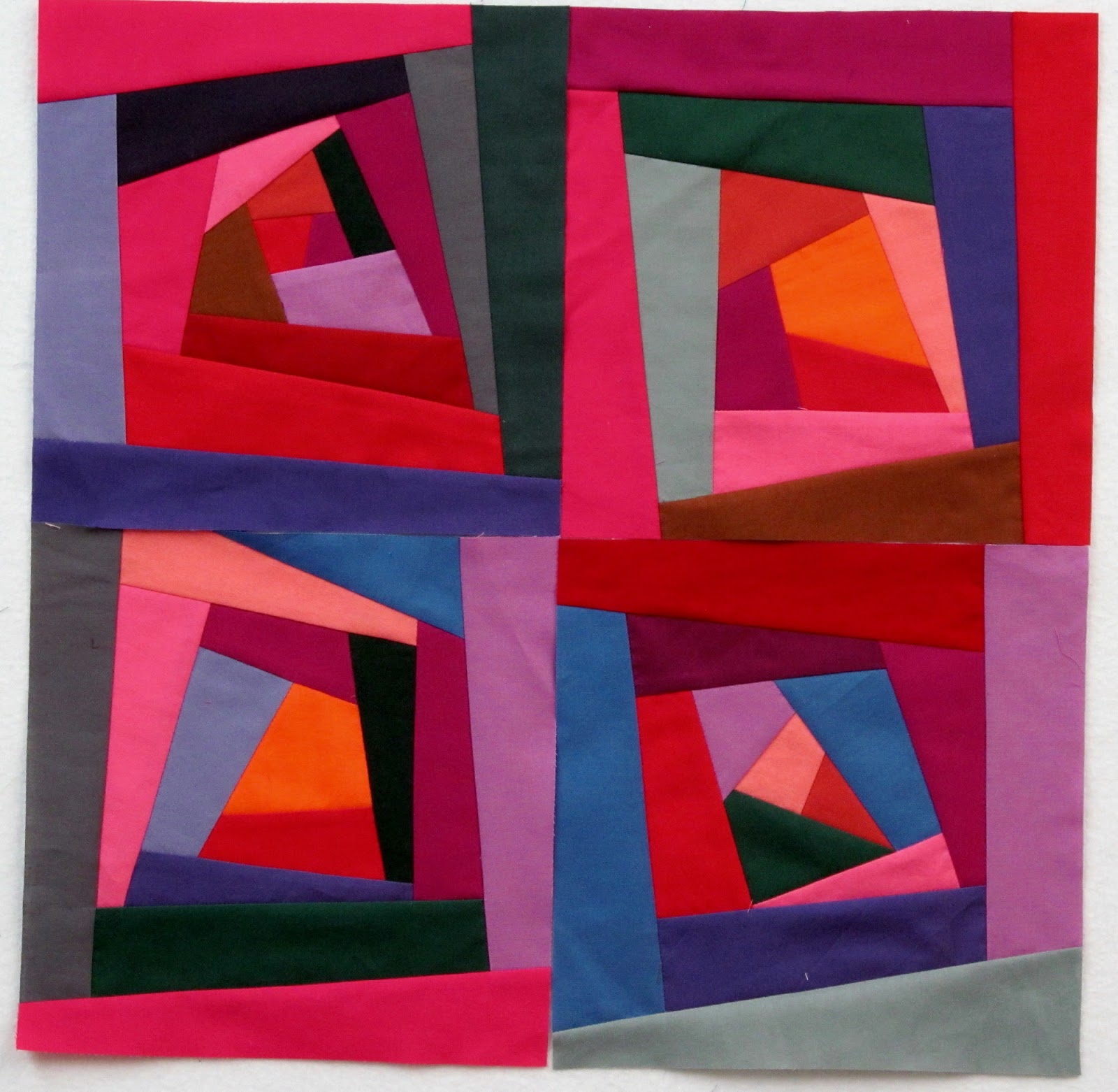 Exuberant Color : 4 blocks............