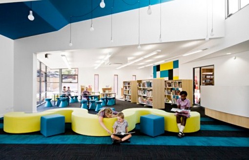 beautifull design for your home: Modern Schools with Colorfull Designs
