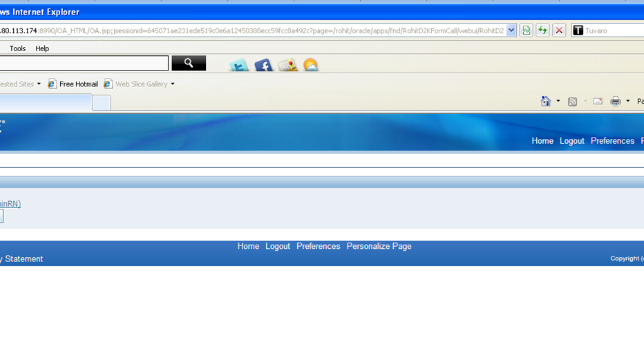 Oracle Application's Blog: how to pass parameter in destination url in oaf