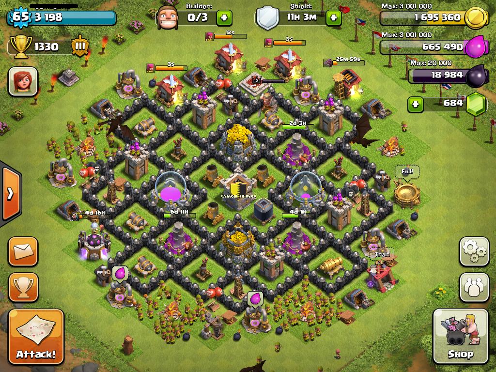 Formasi Coc Th 8