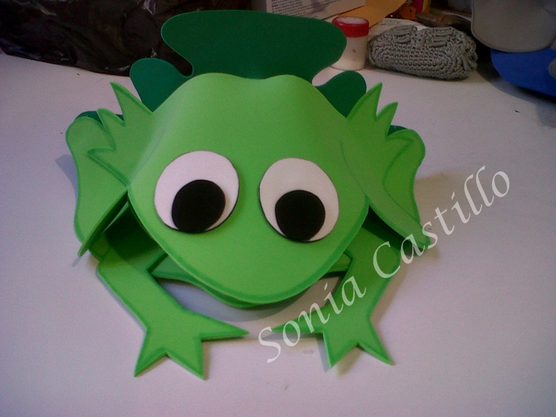 Manitas - Creando con fomy: Viseras 3D