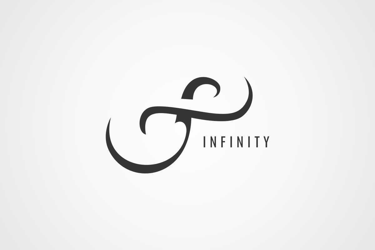.: infinity logo