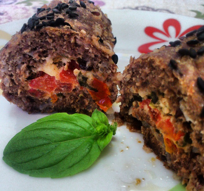 S.O.S. Comer Saudável - By Claudia : Mini rocambole de carne com quinoa ...