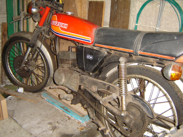 Project Restore Suzuki GT 50: It all starts here