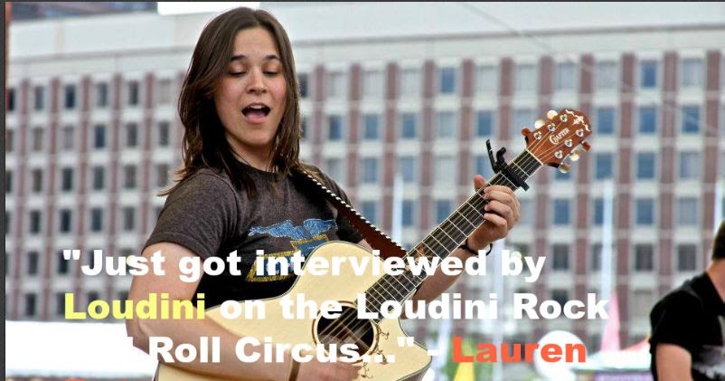 Loudini Rock and Roll Circus Podcast: Interview With Lauren Bateman