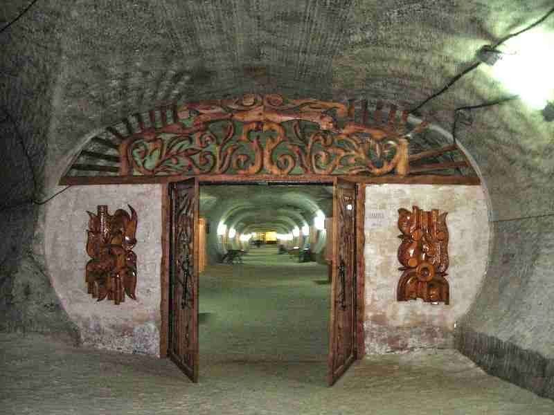 Salt Mine at Soledar, Ukraine