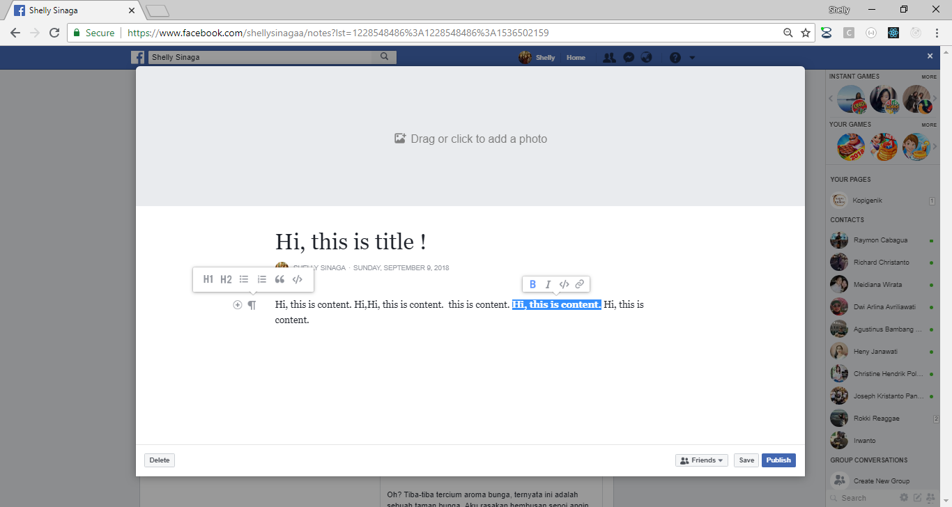 Nostra Technology: Draft.js, Rich Text Editor Framework For React