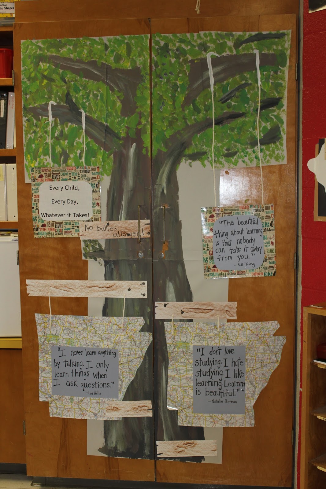 The Kinder Monster: Mr. Howse's Camping Classroom Tour