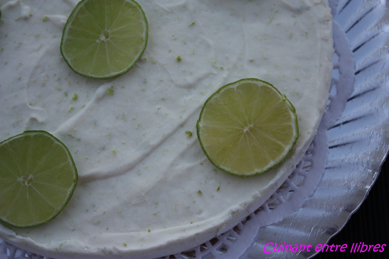 Cuinant entre llibres: Pastís de llima