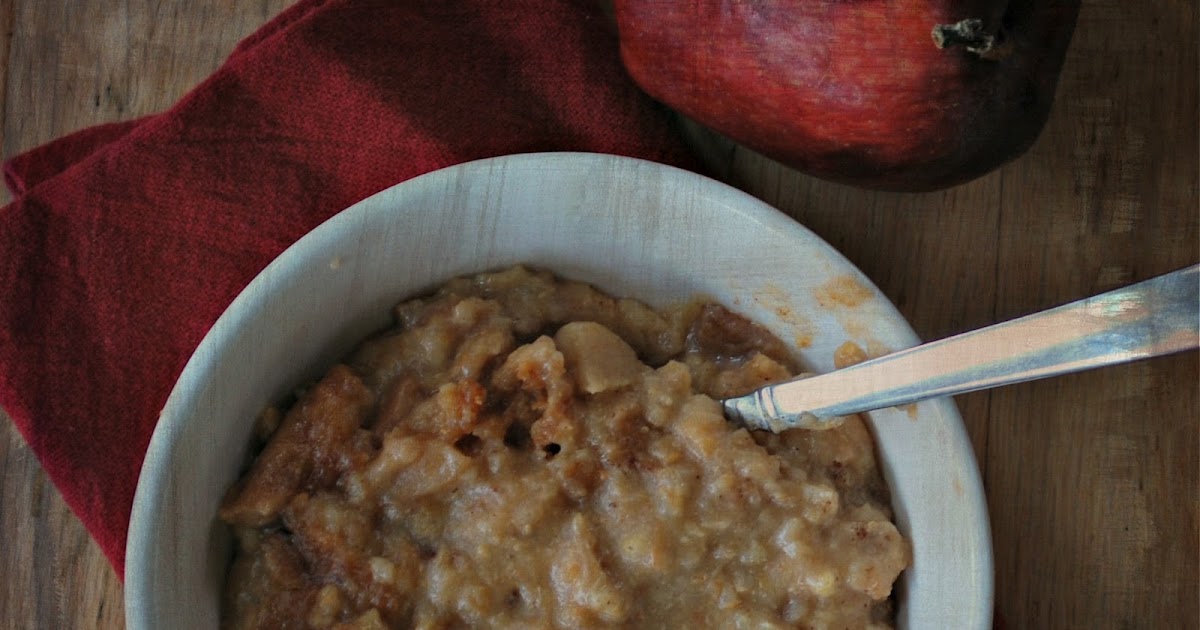 Joseph's Grainery: Slow Cooker Apple Cinnamon Multigrain Cereal