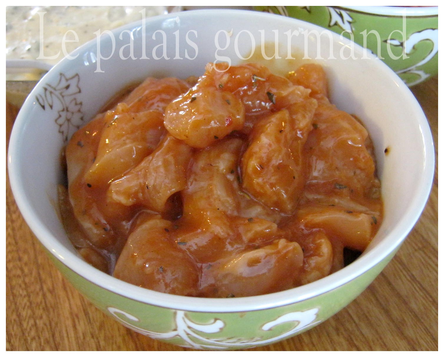 Le palais gourmand: Marinade pour poulet