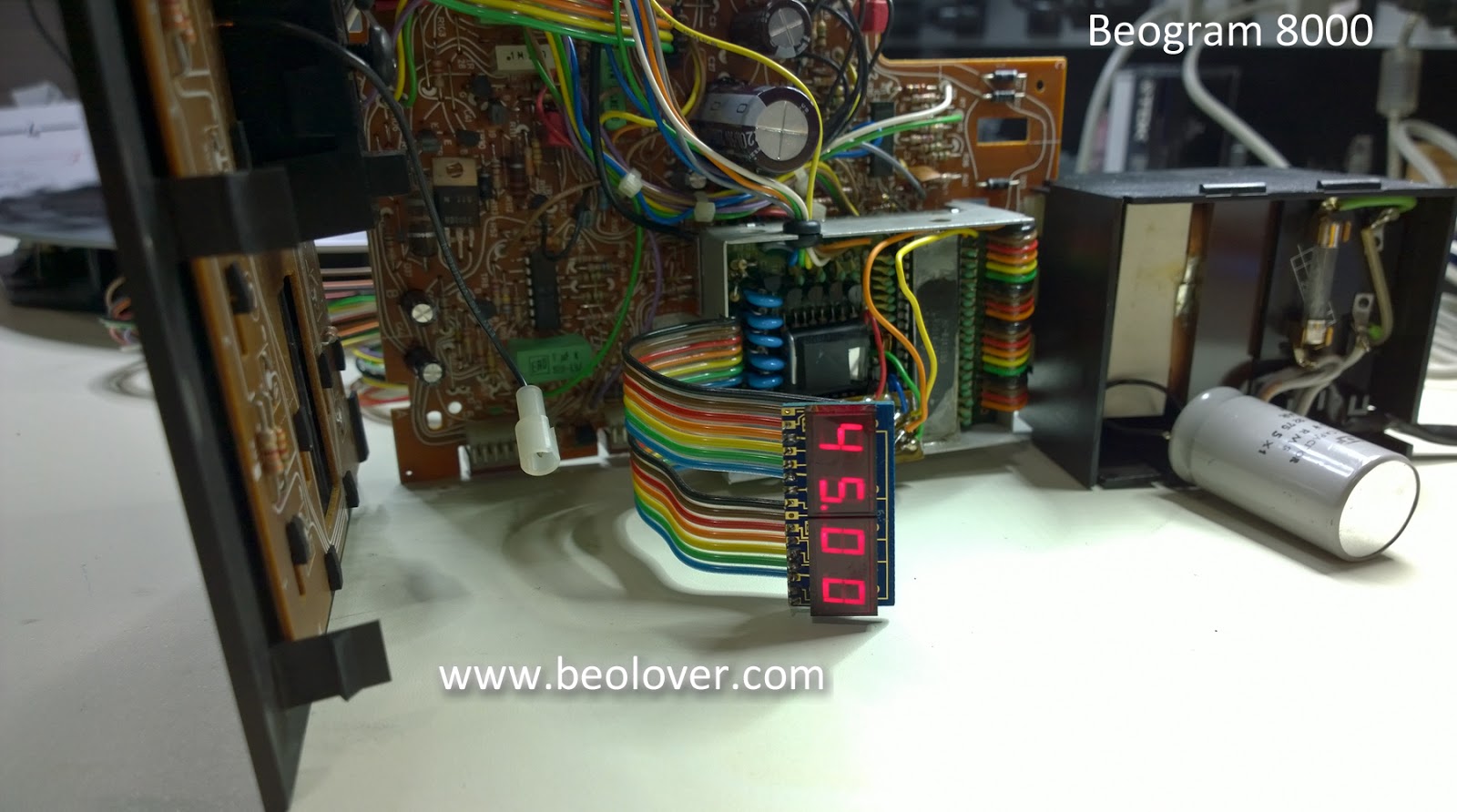 beolover: Beogram 8000: Display Segments Working Again