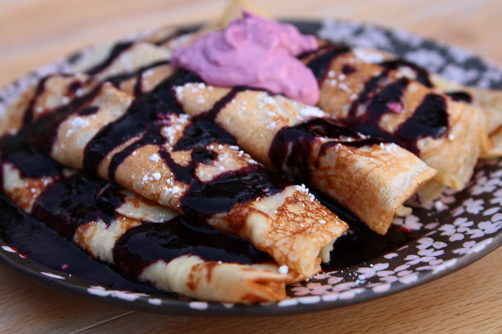 In My Vegan Life: Blackberry Cream Crepes