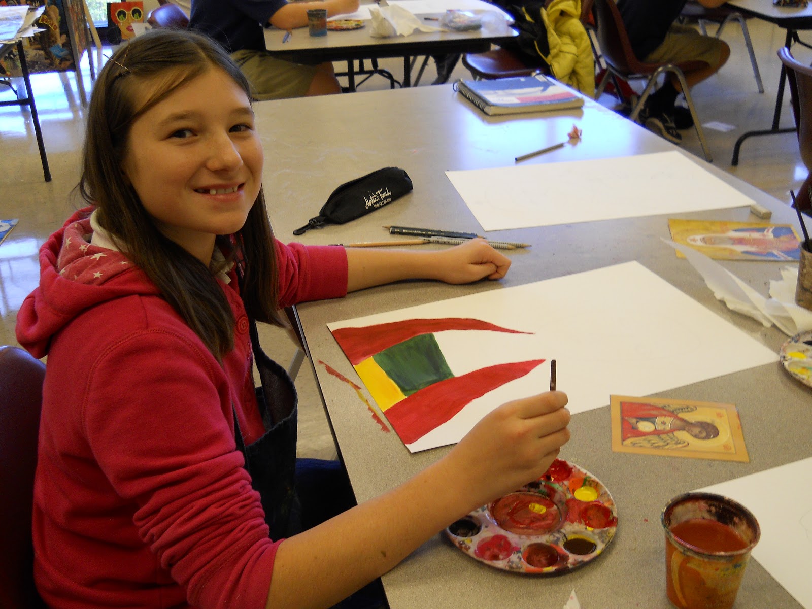Creative Hands: Middle School Artists at Work