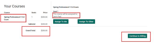 How to Enroll on Spring Professional Certification (VMware EDU-1202 ...