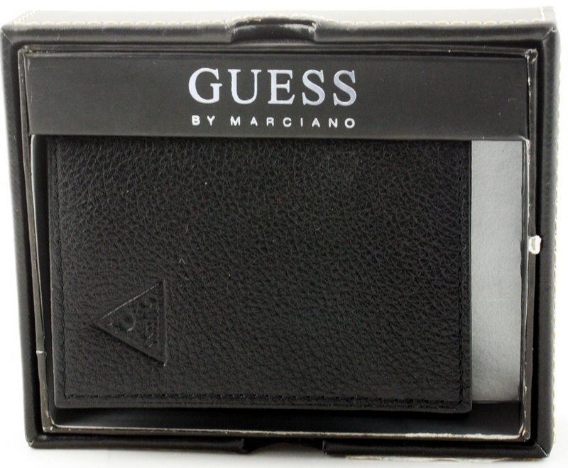 My loss is your gain!: GUESS MEN'S TRIFOLD LEATHER WALLET