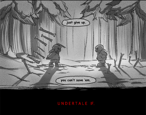 Undertale: AU - Undertale IF ~ Handlarz Iluzji