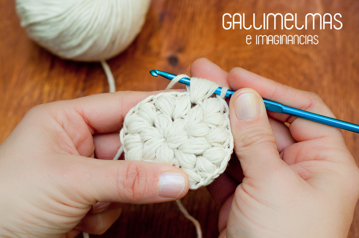Cómo tejer punto puff en espiral | Gallimelmas e Imaginancias