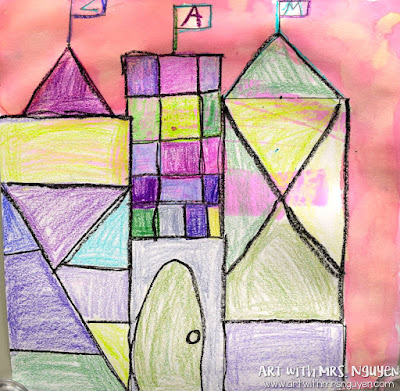 Paul Klee Castles (2nd) | Art with Mrs. Nguyen