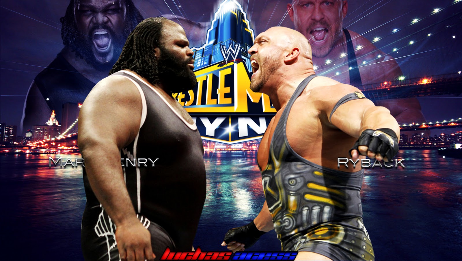 WWE : Quinto Combate: Ryback vs Mark Henry