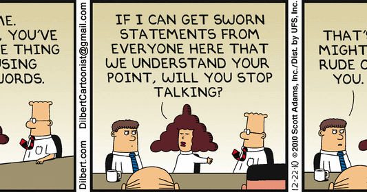 Mister Fweem's Blog: The Dilbert Principle