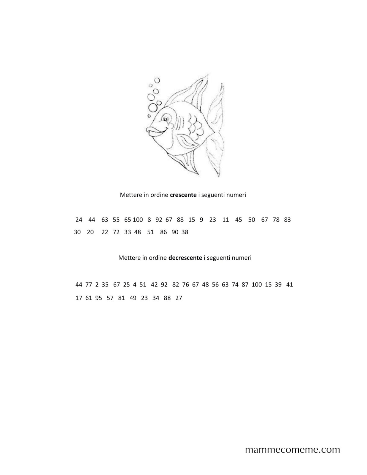 Mamme come me: Schede utili per il ripasso di matematica classe seconda ...