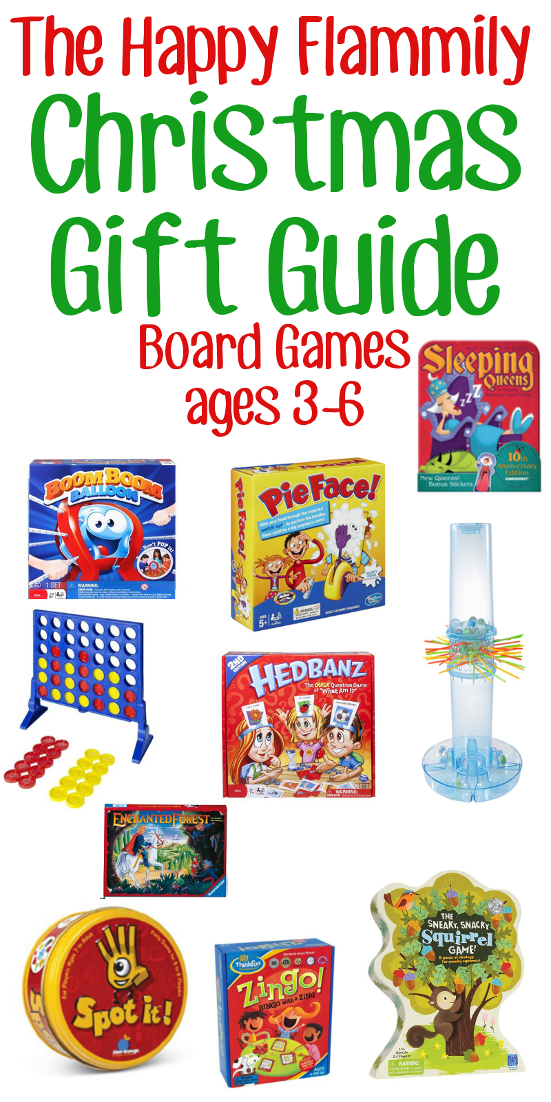 Board Game Gift Guide Ages 3-6