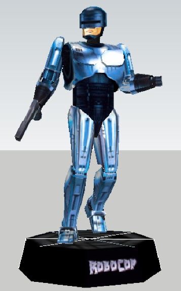 Elso Craft Museo: Robocop Papercraft (simple version)