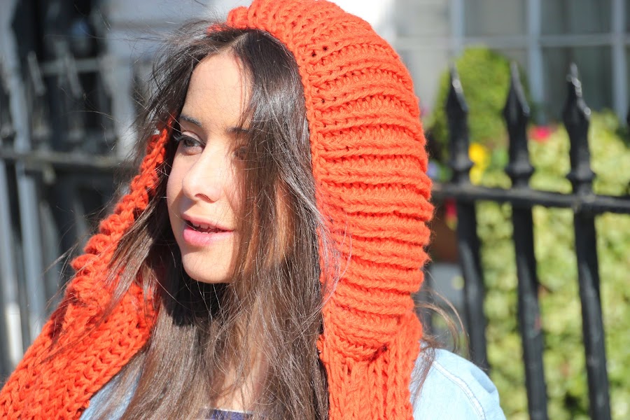 DIY Cómo hacer una bufanda con capucha + CONCURSO | Manualidades