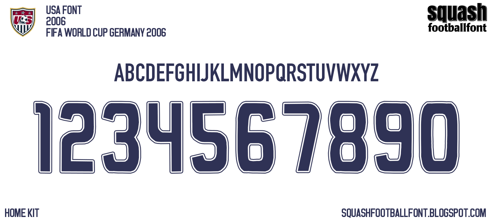 SFF: USA World Cup 2006 Font