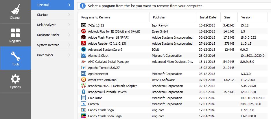 Easy way to uninstall built in apps from Windows 10