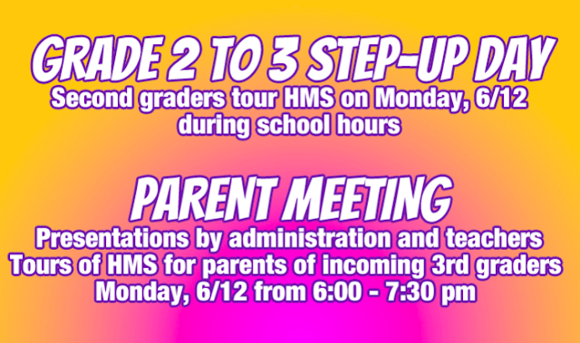 Mrs. Coulon's Class Blog: 2nd Grade Step Up Day