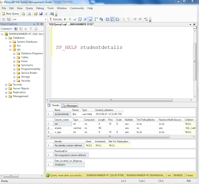 Microsoft Sql Server | MY.NET Tutorials