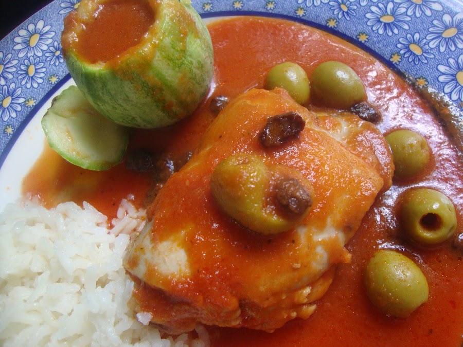 Pollo en Chile Rojo | Cocina