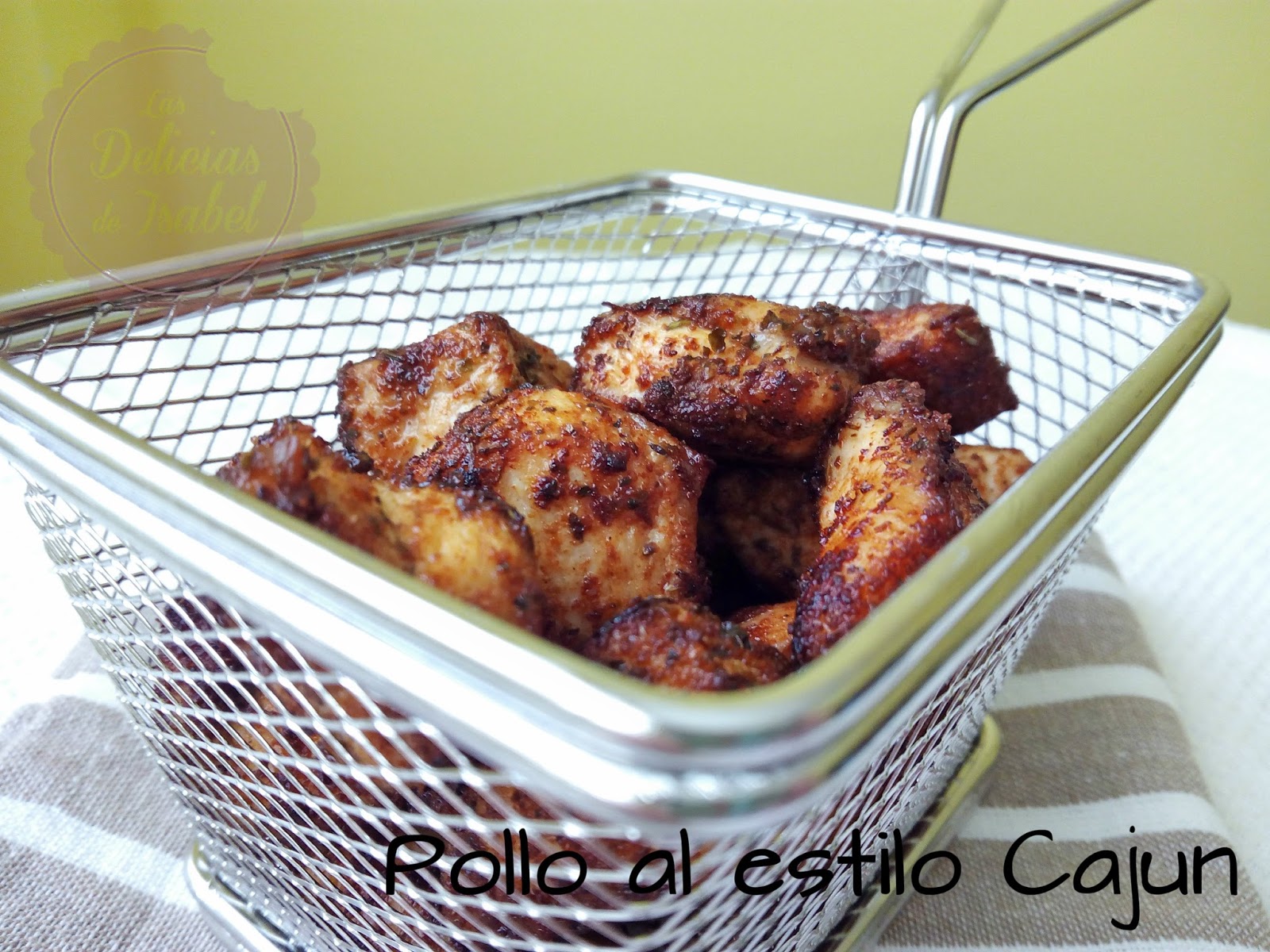 Pollo al estilo cajún | Las Delicias de Isabel