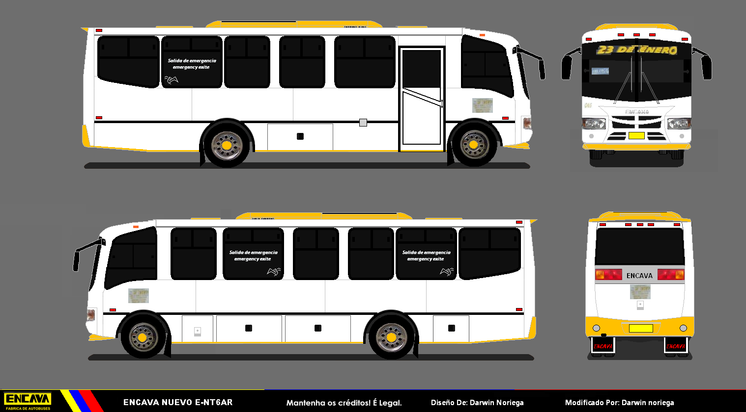 Diseños Encava y Otra Buses Venezuela